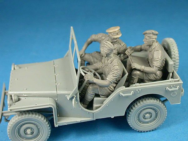 MiniArt 35050 British Staff Car with Crew (Bantam 40 BRC) – HVG Hobbies