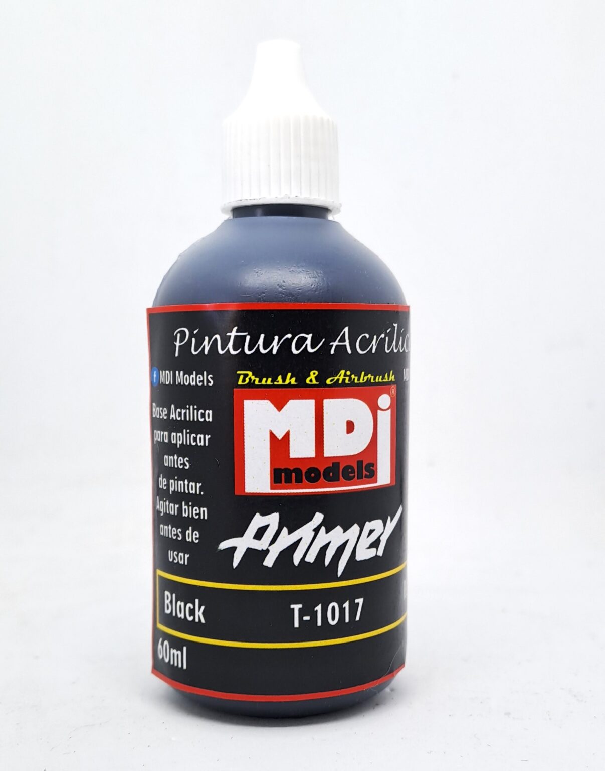 Primer Negro 60 ml. – MDI Models – HVG Hobbies